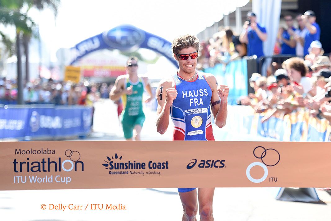 David Hauss finally claims Mooloolaba World Cup – Trizone